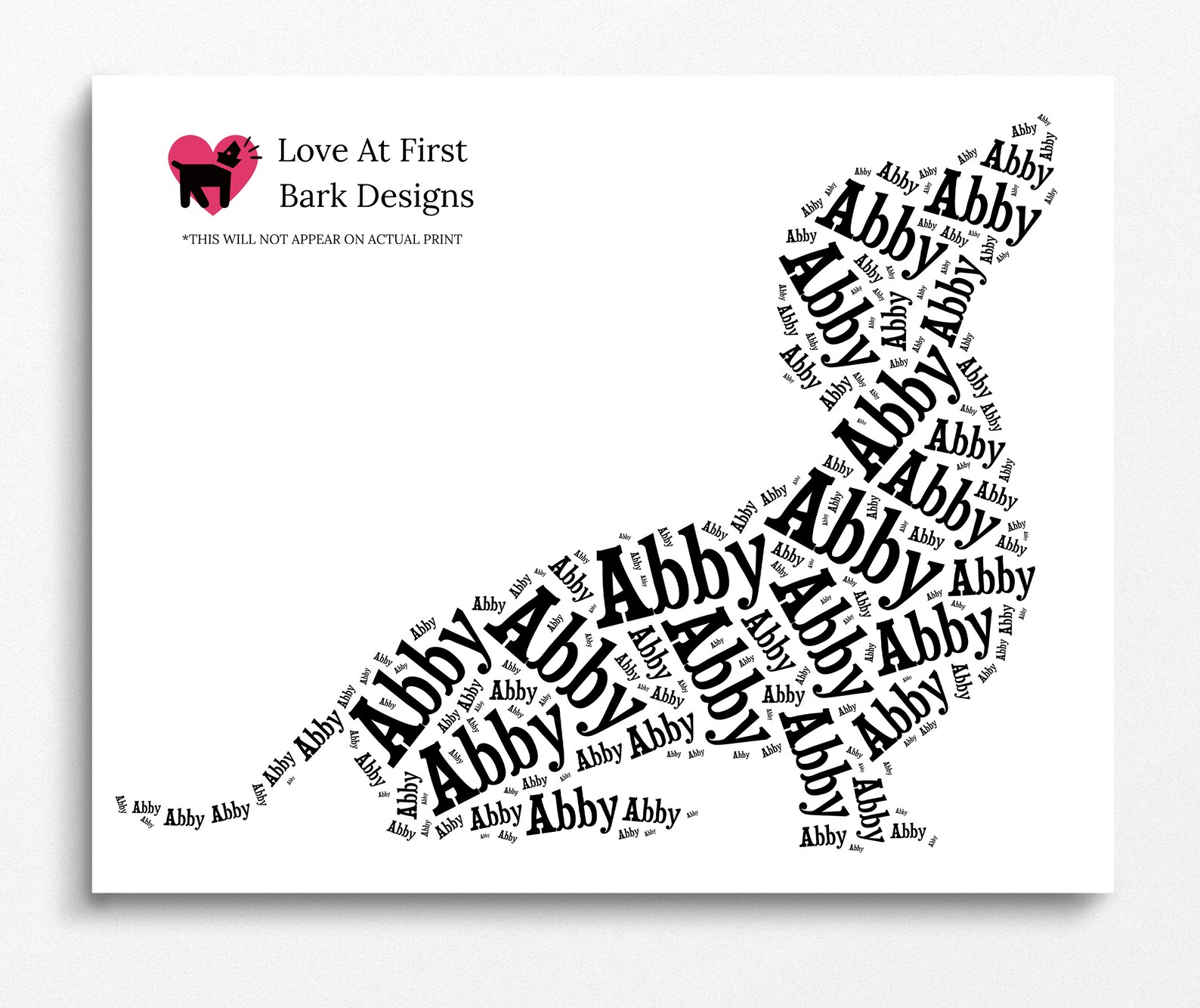 Custom Dog Memorial Sympathy Gift in Memory of Dachshund, Dog Mom or ...