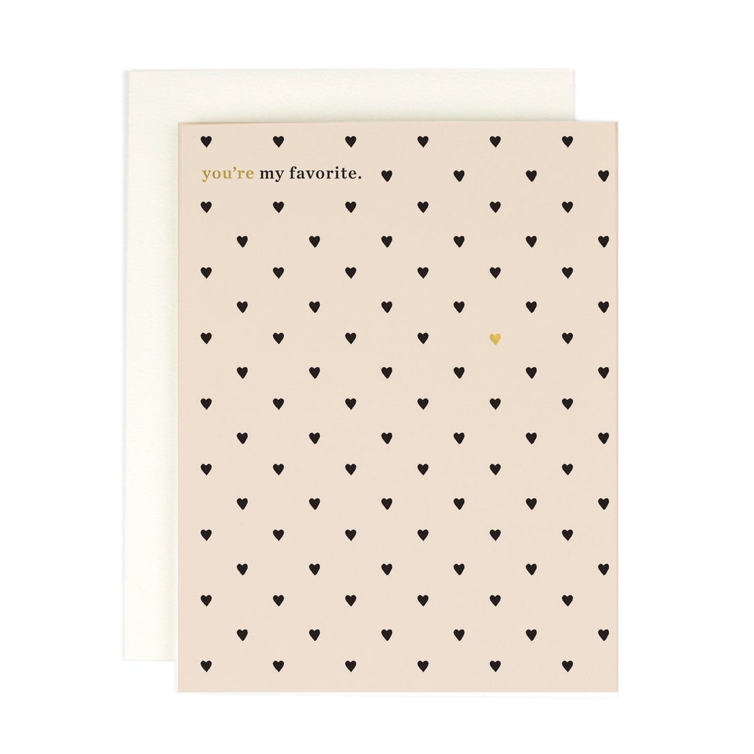 You're My Favorite - Greeting Card - Etsy