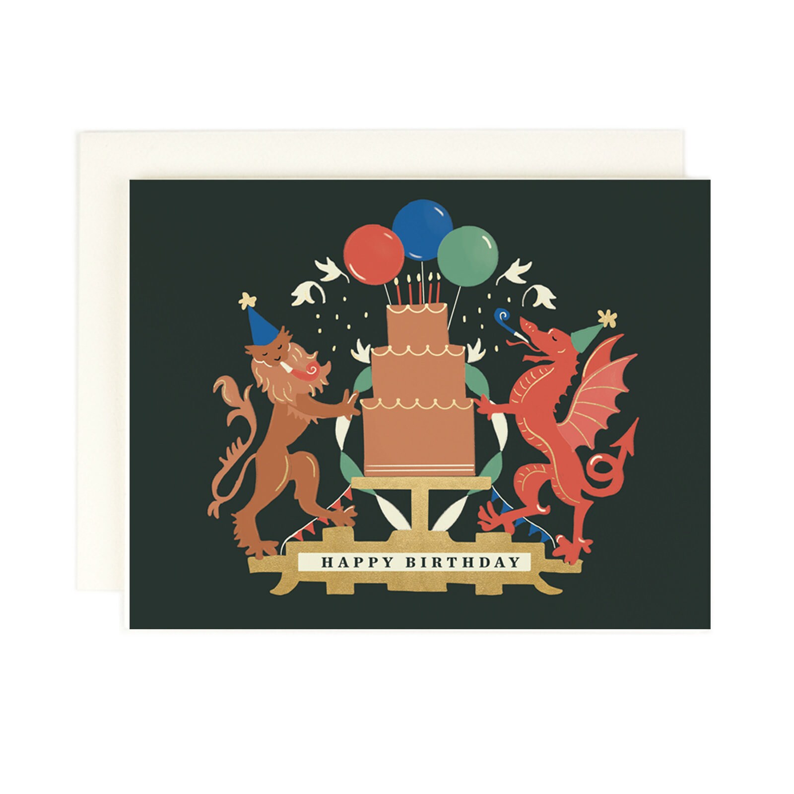 Birthday Crest - Birthday Card - Etsy