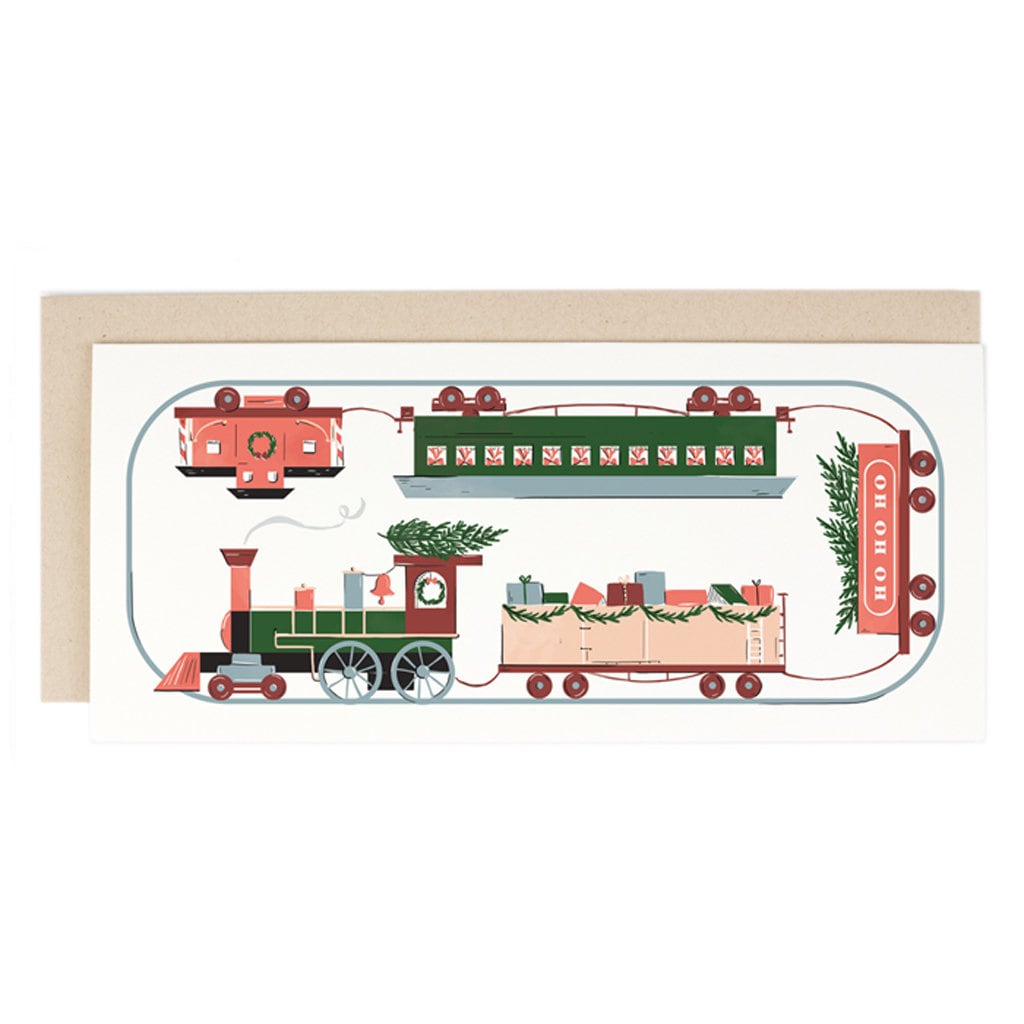 Holiday Train Holiday Card - Etsy UK