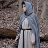 Medieval Hooded Cloak, Ranger, Linen Choose Your Color /P/ LB - Etsy