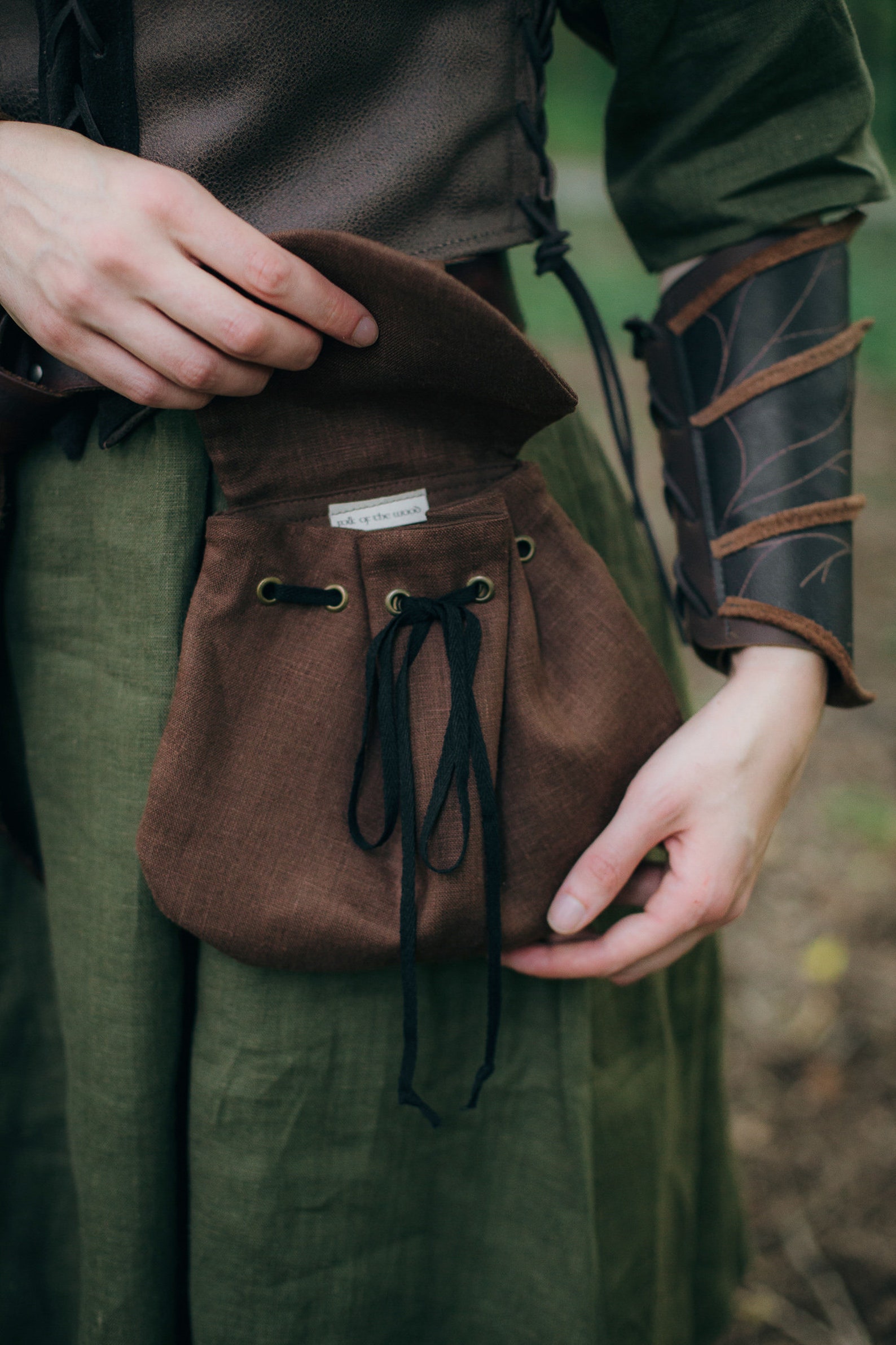 Renaissance Purse, Medieval Bag, Cross Body - Choose Your Color - Linen ...