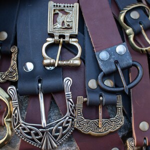 Elven Leather Belts, Celtic, Medieval, Viking, LARP, Custom Made - /F ...