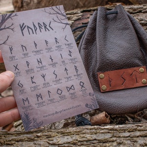 Custom Rune Bags Personalized Pick Your Runes Coin Dice Pouch - Etsy