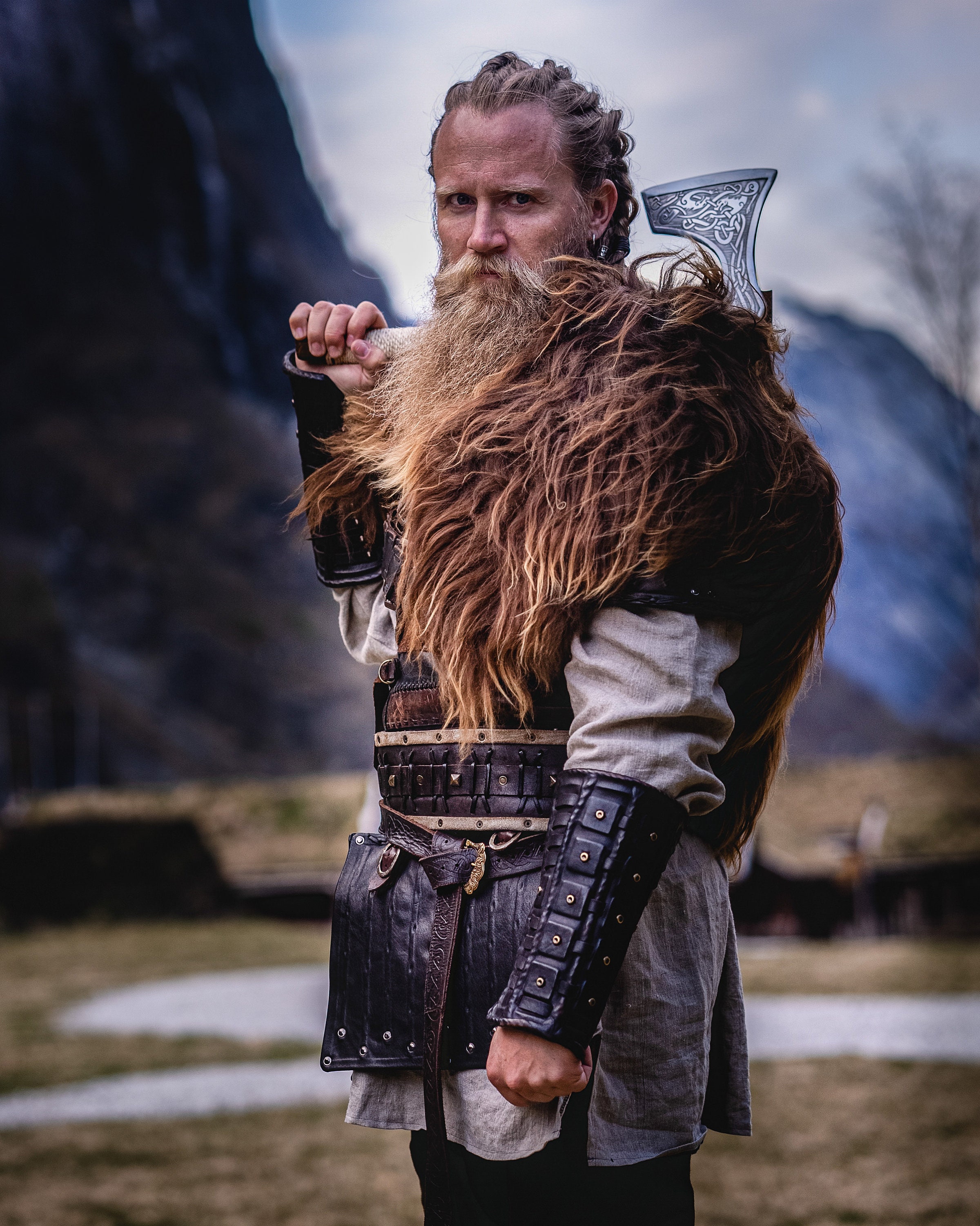 Vikings Fur Mantle Icelandic Sheepskin Fur Choose Size /P/ - Etsy Canada