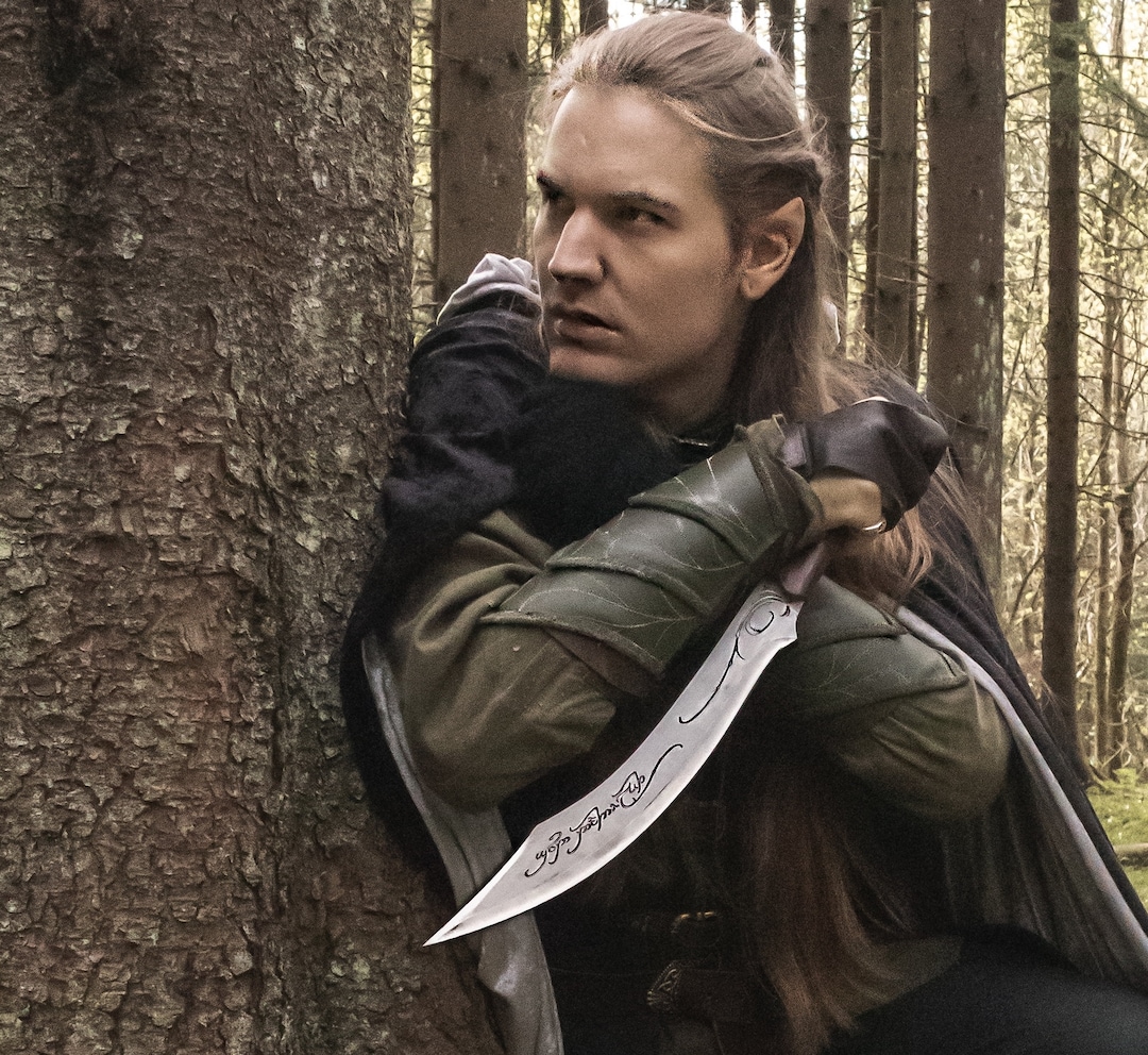 Elven Leather Bracers, Armor Fantasy LARP Festival, Pair - High Elven ...