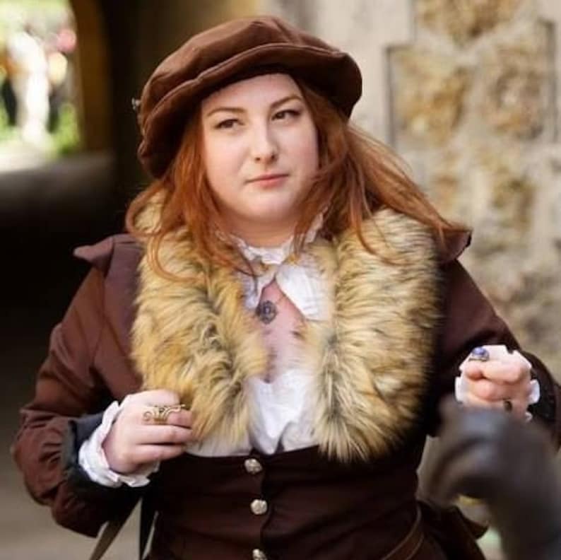 Medieval Wool Hat Renaissance Cap Choose Your Fabric & | Etsy