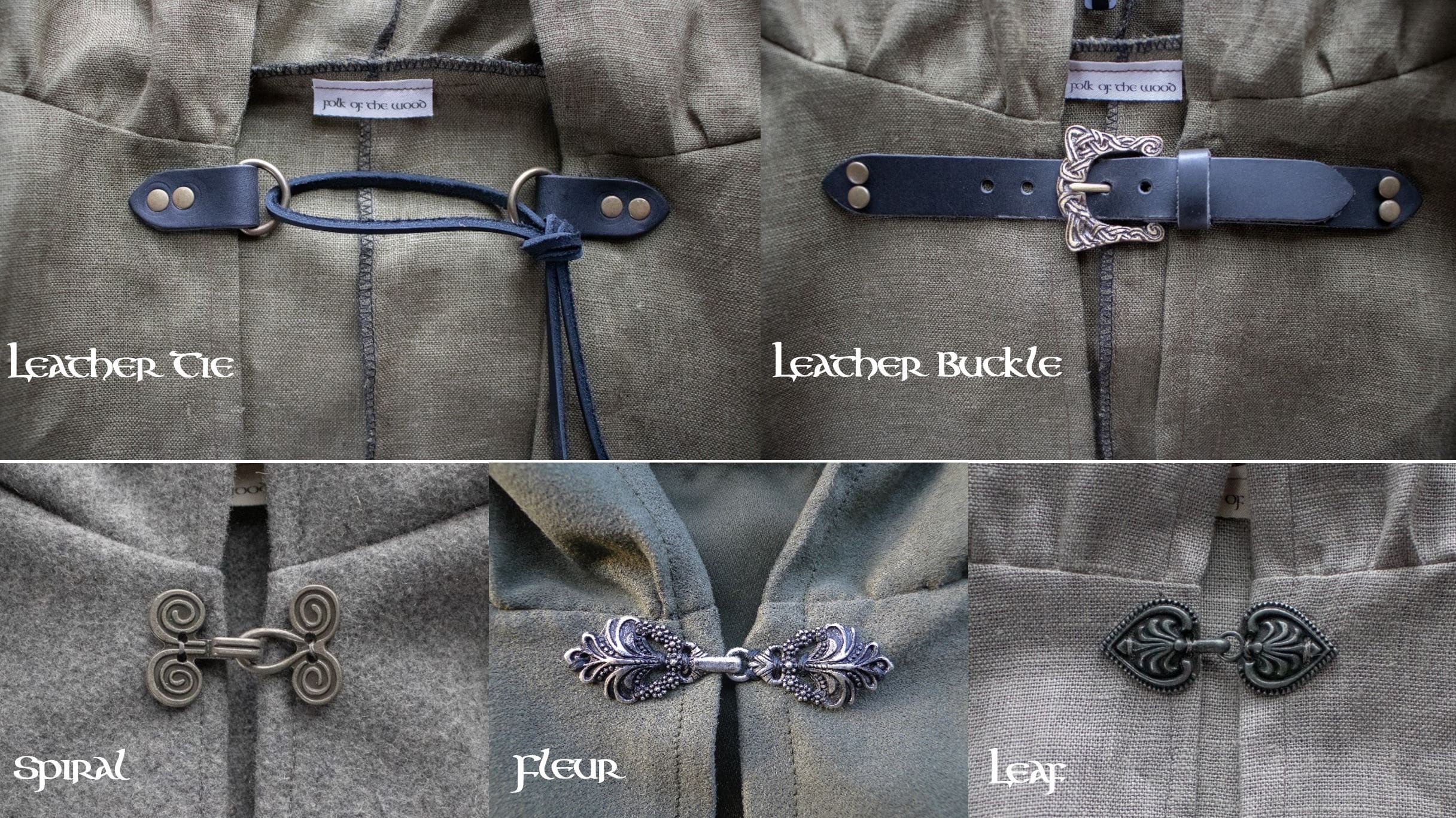 Medieval Hooded Cloak Ranger Linen Choose Your Color /P/ - Etsy UK