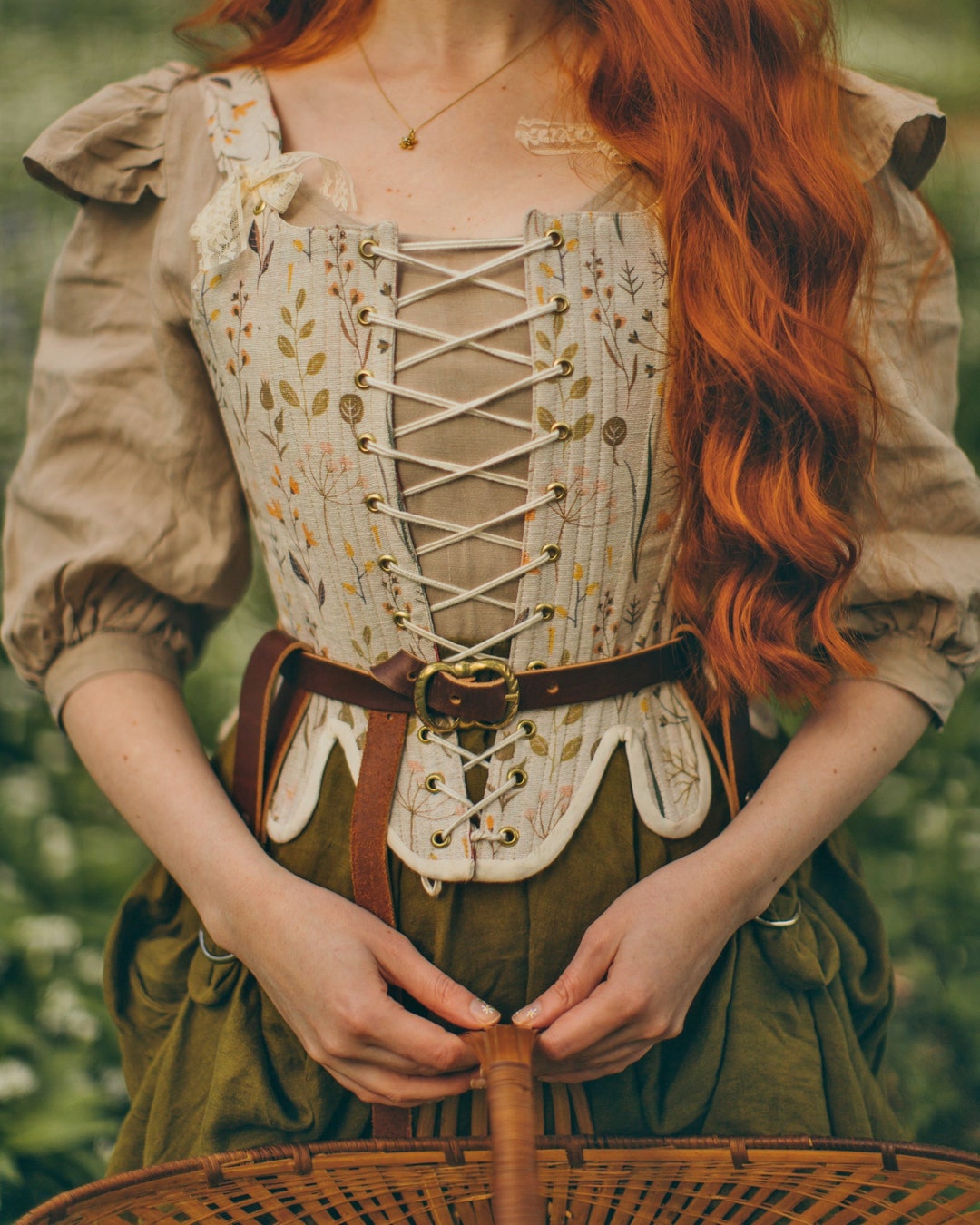Set Skirt Hikes & Mug Strap, Medieval Renaissance Fair, Cottagecore ...