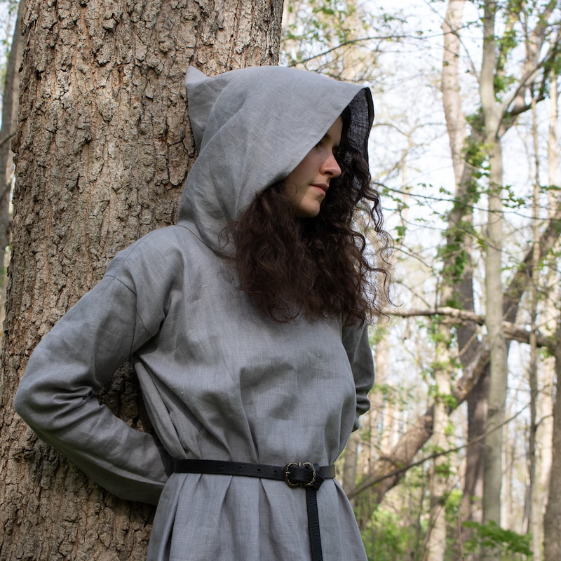 Medieval Hooded Dress - Etsy