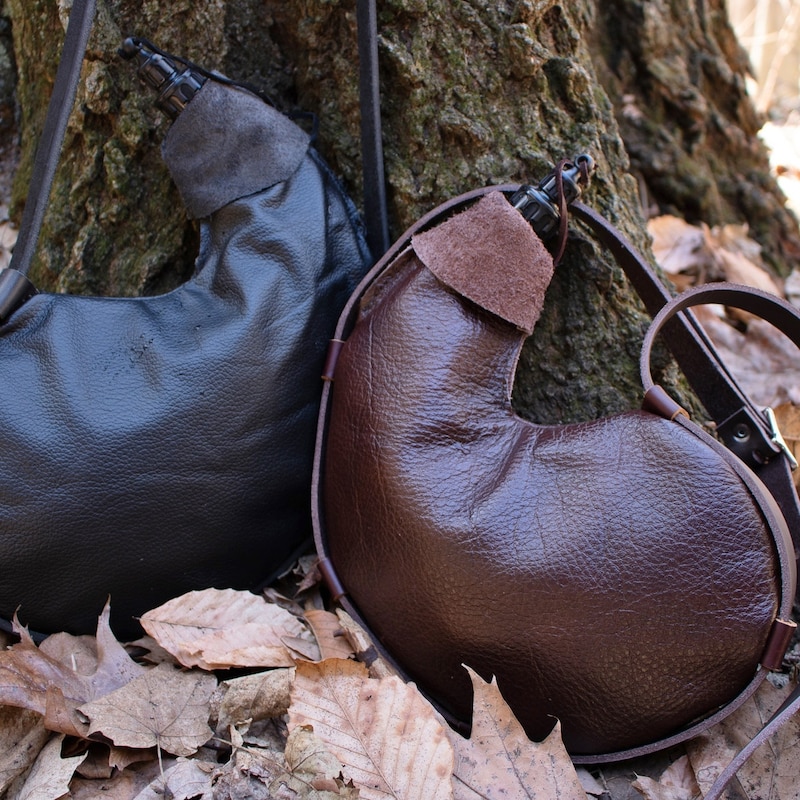 Leather Waterskin - Etsy