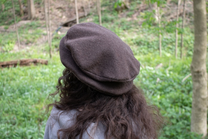 Medieval Wool Hat, Renaissance Cap - Choose Your Fabric & Color - /F ...