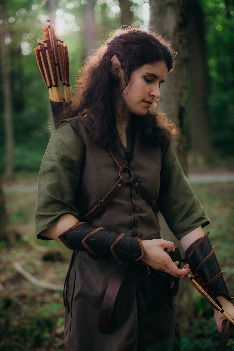Archery Quiver Elven Medieval Wood Elves LARP Cosplay - Etsy