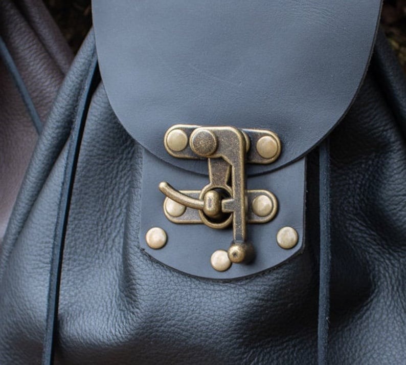 Medieval Leather Pouch Belt Bag Renaissance Fair LARP | Etsy