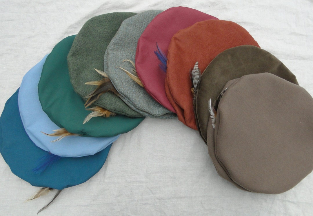 Renaissance Hats - Medieval Mens or Womens - Lots of Color & Fabric ...