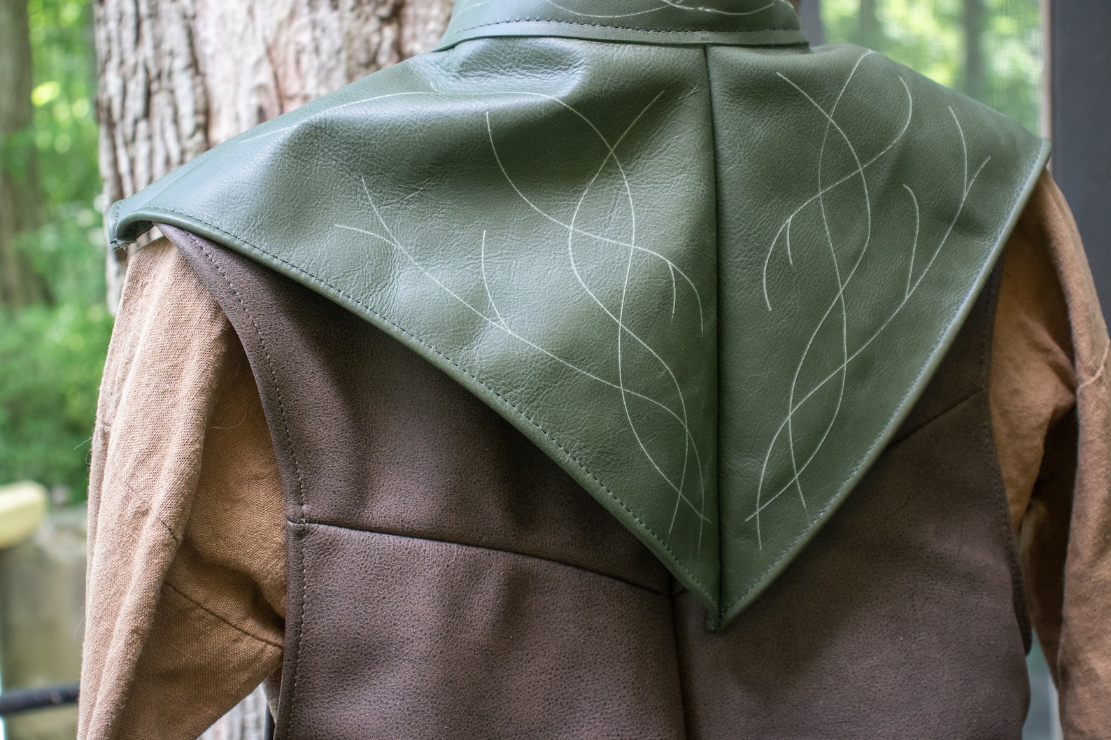 Elven Leather Collar Medieval Fantasy Clothing /P/ AB - Etsy