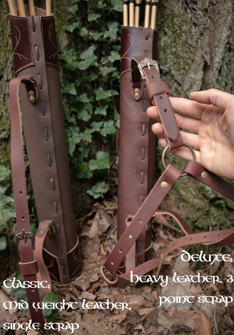 Archery Quiver Elven Medieval Wood Elves LARP Cosplay - Etsy