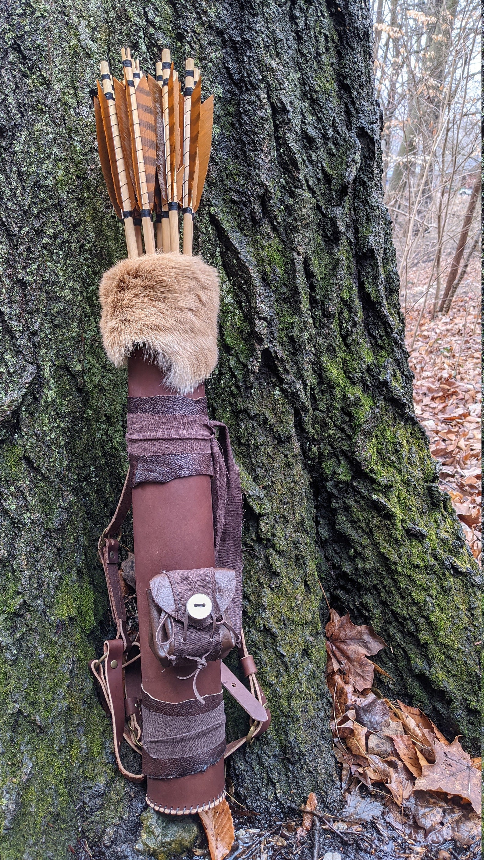 LARP Quiver Archery Leather Quiver Medieval Viking Style 3 - Etsy