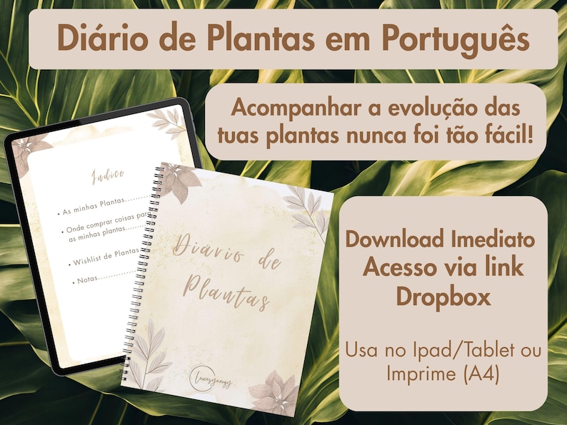 Plant Care Planner | Digital, Printable Planner for Ipad, A4 ...