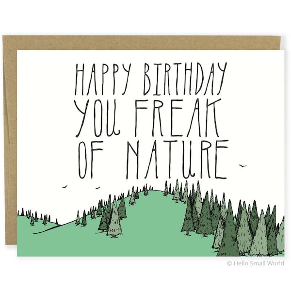 Nature Pun Card - Etsy