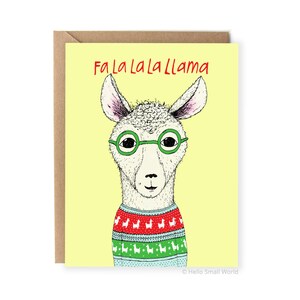 Christmas Card Boxed Set, Cute Animal Christmas Cards Set, Animal ...