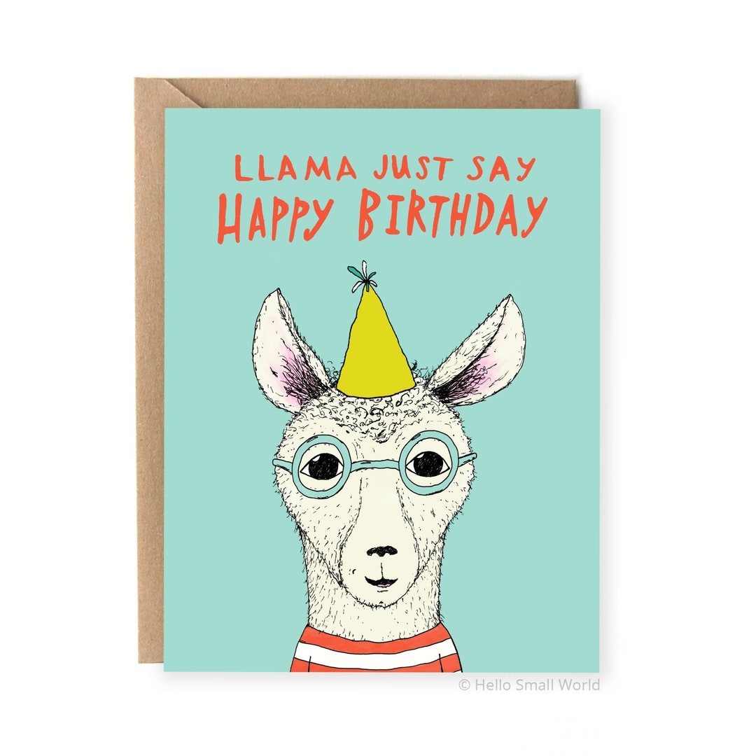 Funny Birthday Card, Pun Happy Birthday Card, for Friend, Him ...