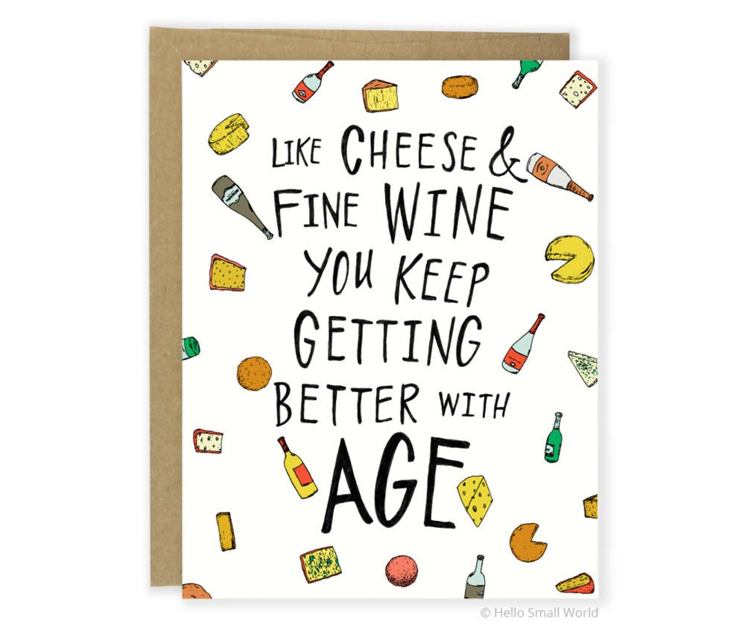 Funny Birthday Card, Cheeky Birthday Card, Snarky Birthday Card, Cheesy ...