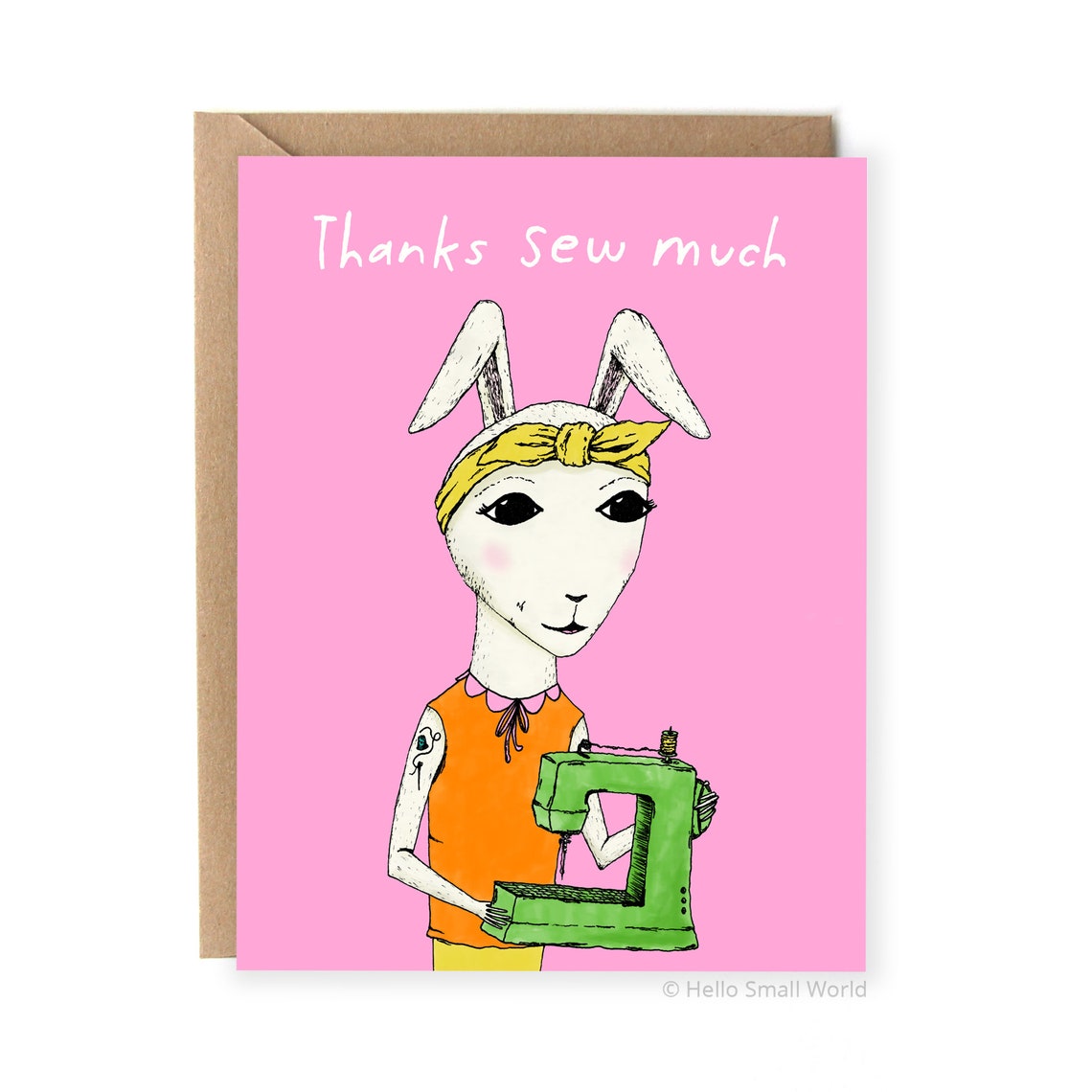 Funny Thank You Card Cute Pun Card Thank You Cards for | Etsy