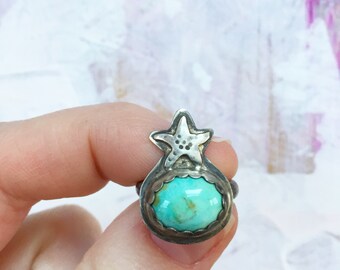Starfish ring | Etsy