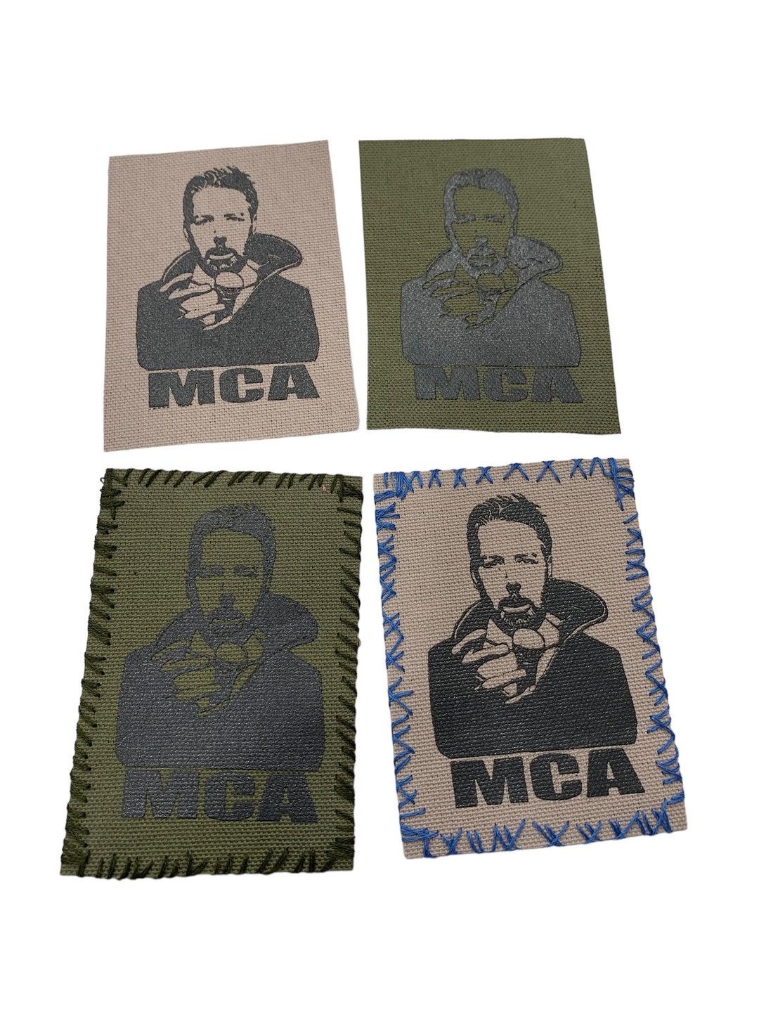 MCA Beastie Yauch Fan Art Handmade Canvas Patch Iron on Customized ...