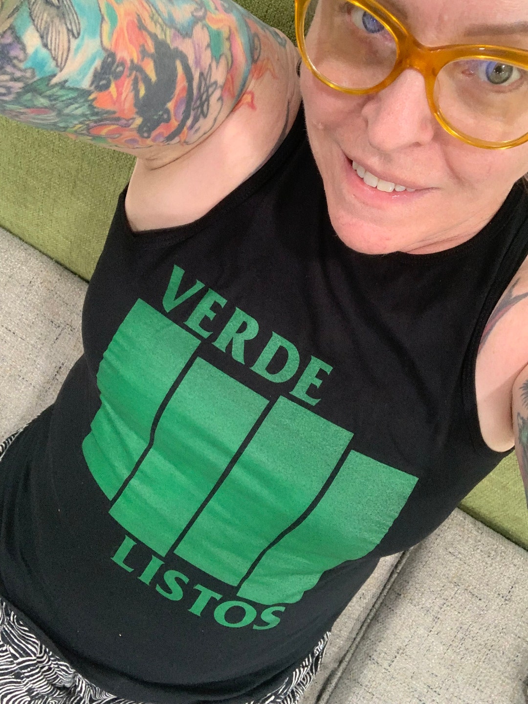 Black Flag / Green / Punk /austin Football Club FC Listos Verde Soccer ...