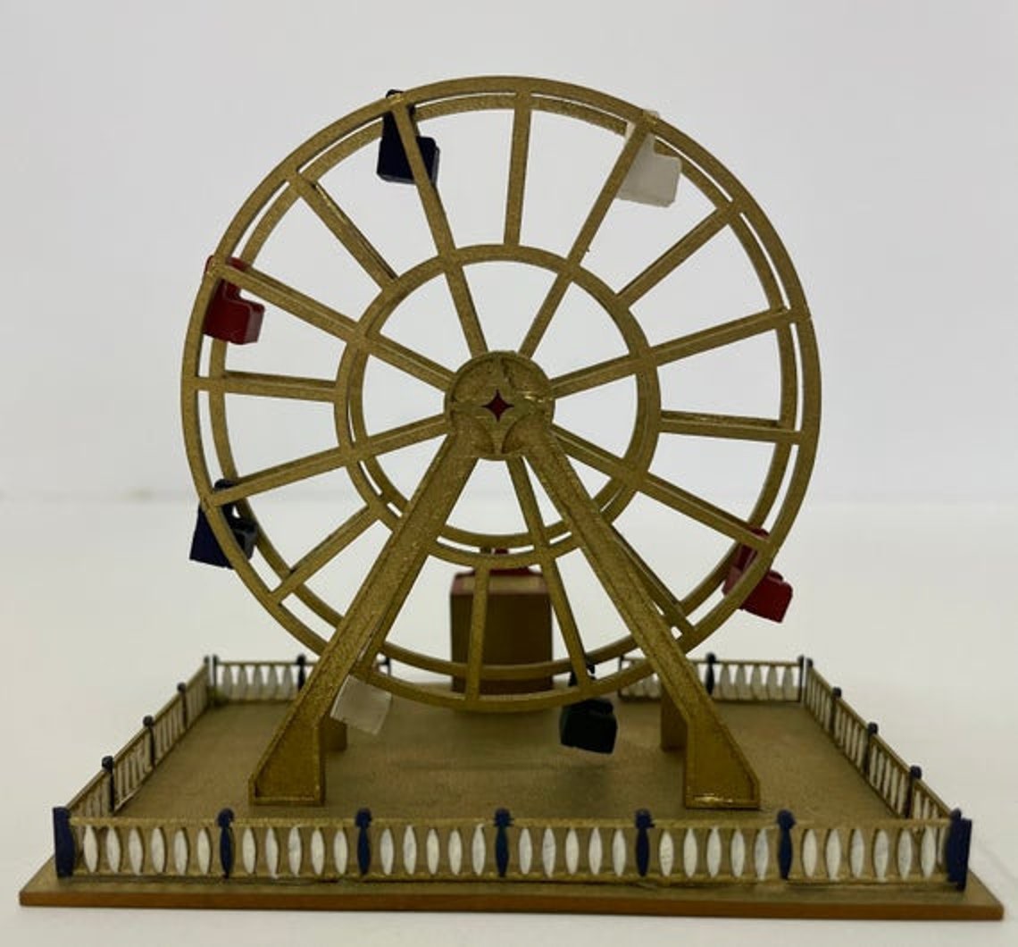 1:144 Micro Mini Wooden Scale Model KIT Ferris Wheel 1/144 | Etsy