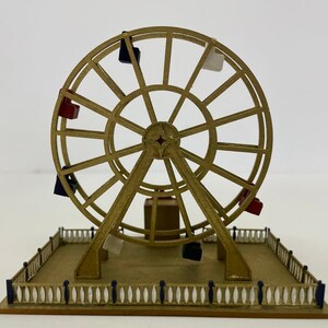 Micro Mini Ferris Wheel Model KIT: 1/144 Scale Worlds Fair - Etsy