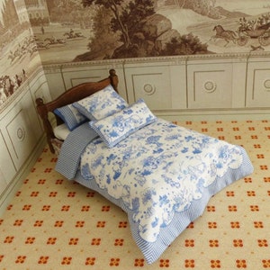 1:12 Dollhouse Miniature FABRIC, Matching Fabric, Winnie, Scale One ...