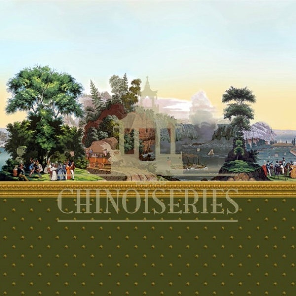Colonial Wall Mural - Etsy