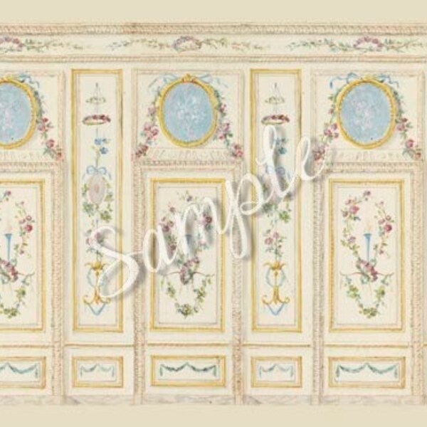 1 12 Scale Wallpaper Border - Etsy