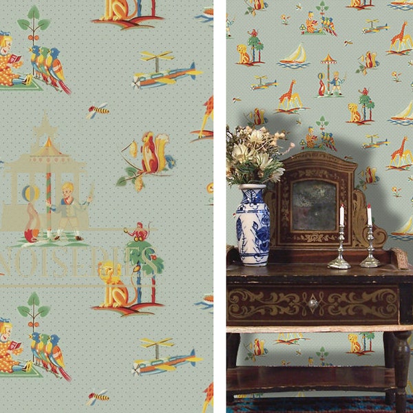 Whimsy Wallpaper - Etsy