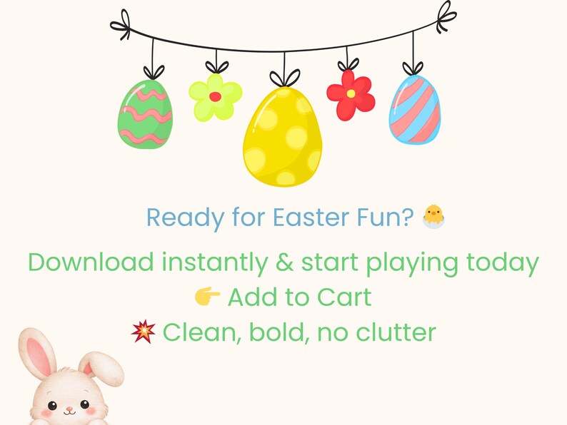 Easter Games Bundle Canva Editable Printable Party Games for Kids ...