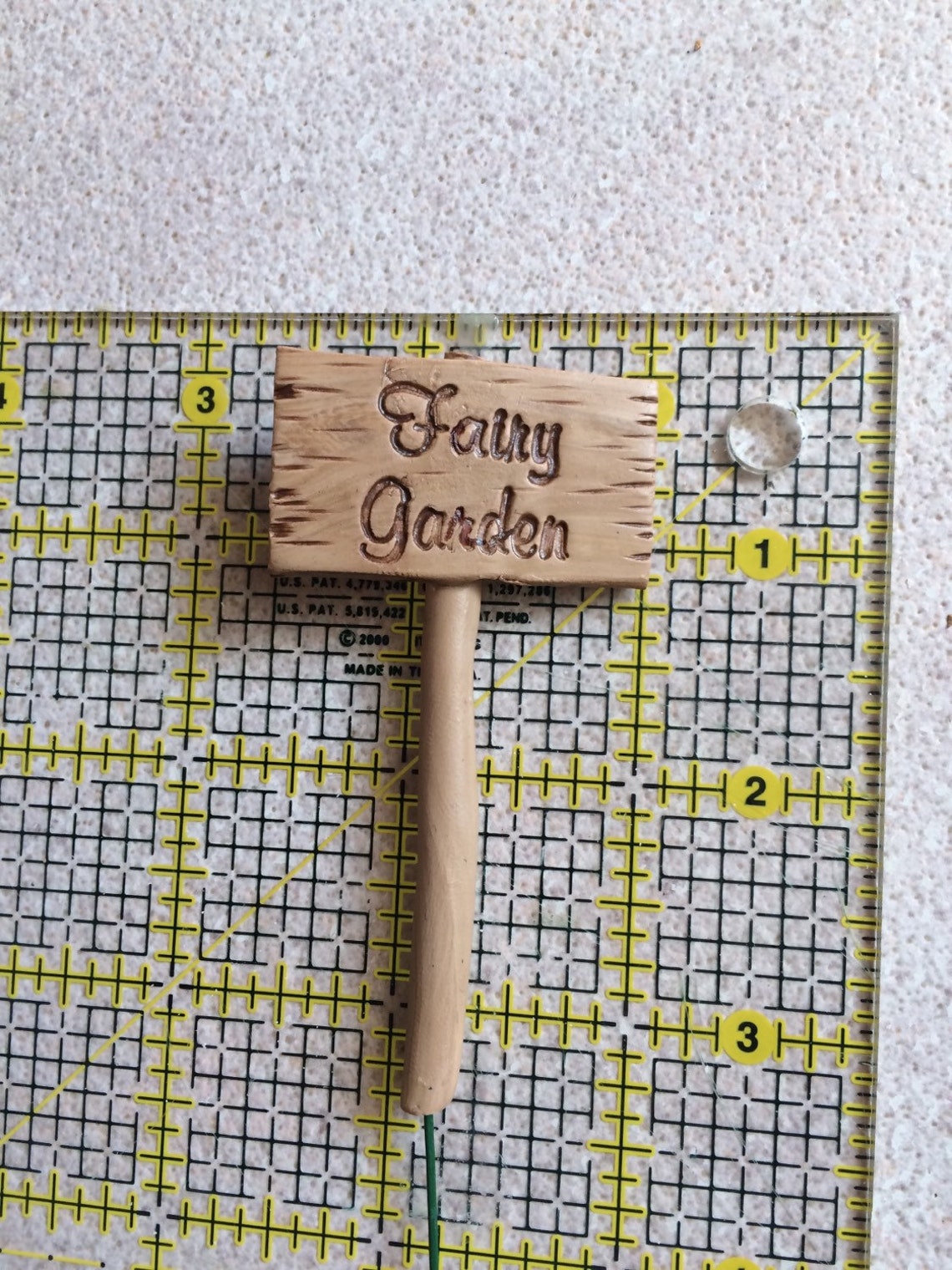 Miniature Fairy Garden Sign Planter Stake Terrarium Marker - Etsy