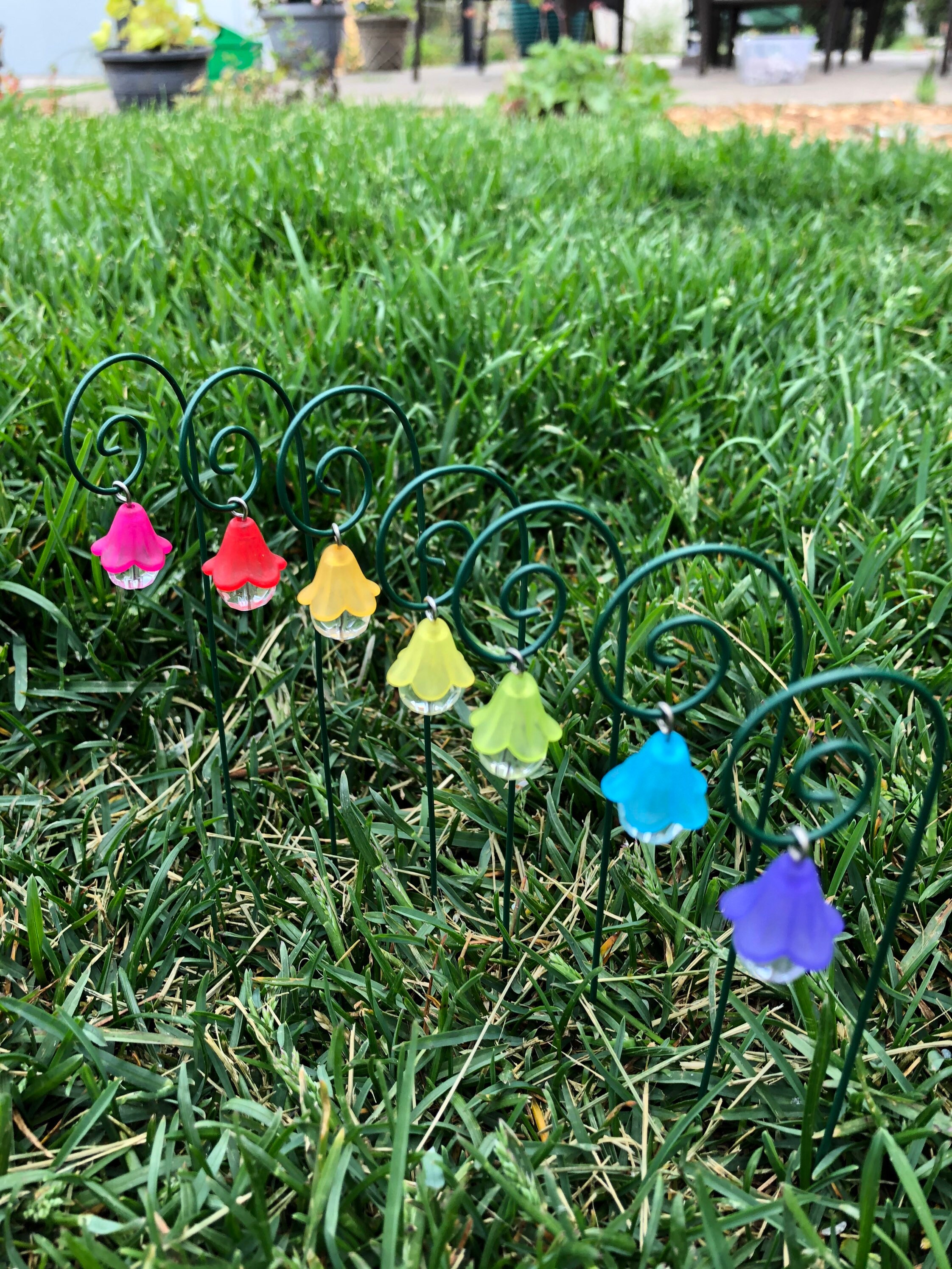Set of 7 Fairy Garden Lantern Miniature Garden Accessory | Etsy UK