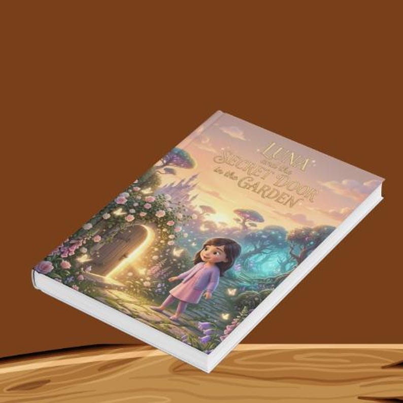 Luna Secret Door Garden Storybook, Magical Adventure Children's Book ...