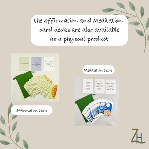 Zen Vibes: Printable Meditation Cards - Etsy