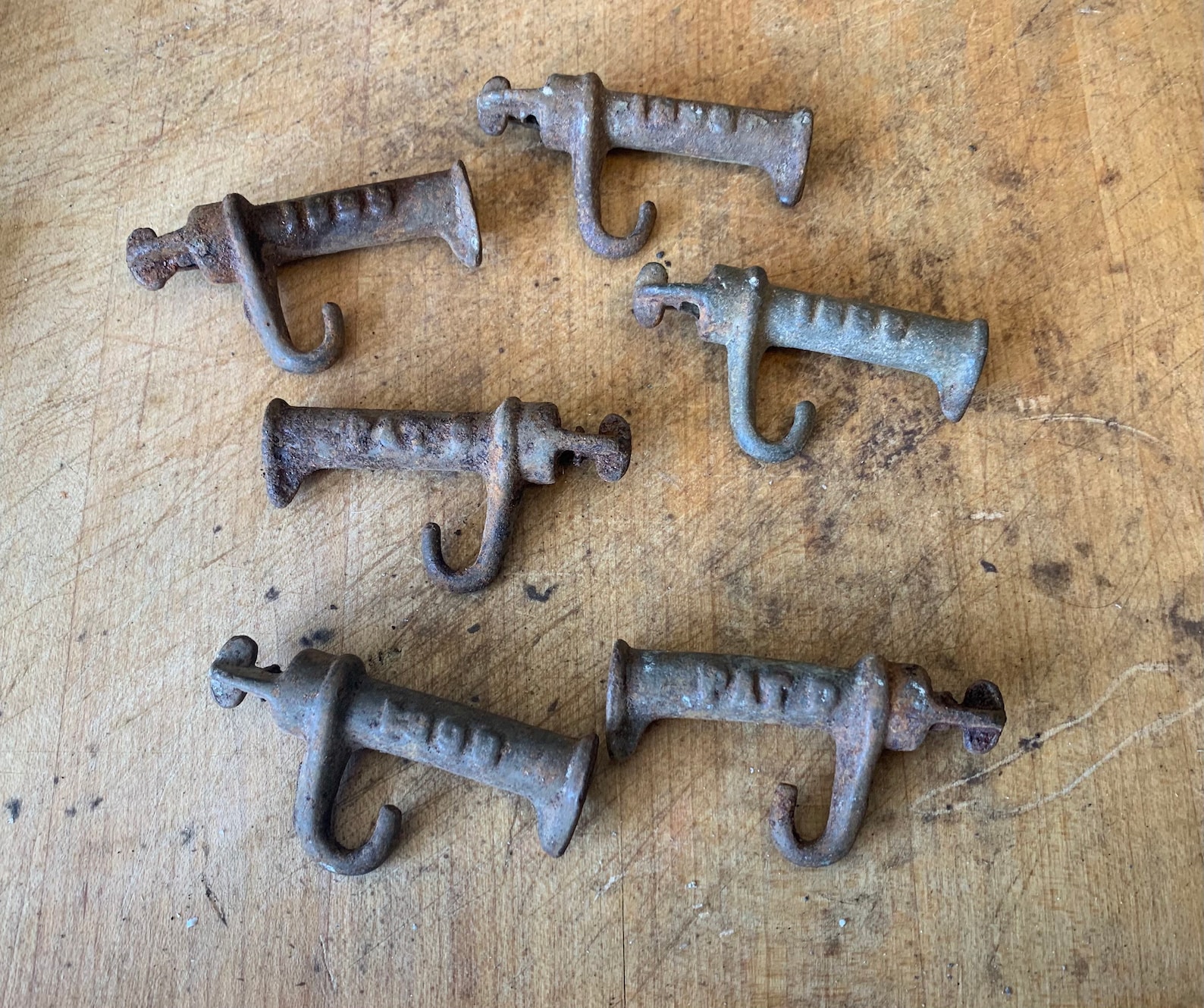 Set of Six Antique Maple Sugaring Taps or Spiles From Vermont Decor ...