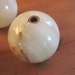Pair of Round Onyx Lamp Spacers - New Old Stock - Vintage Lighting ...