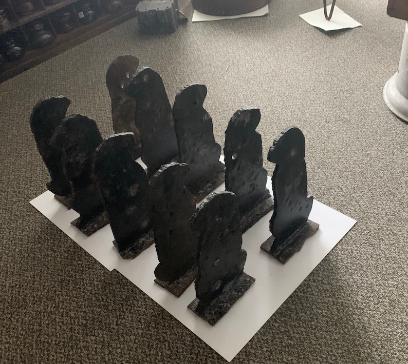 Vintage Steel Shooting Gallery Target Gopher Prairie Dog | Etsy