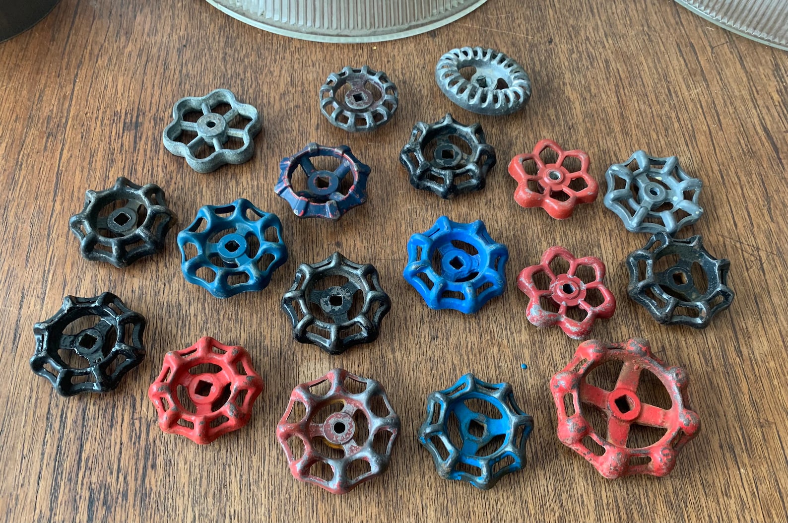 Assemblage of 18 Vintage Gate Valve Handles Industrial | Etsy