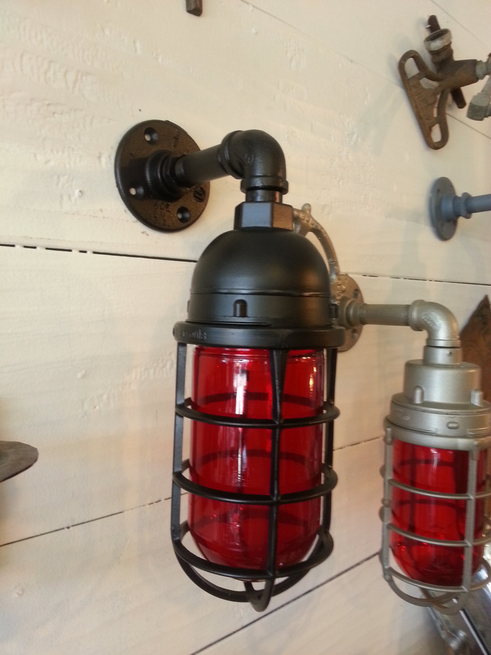 Man Cave Indicator Light Blast Proof Industrial Sconce Killark - Etsy