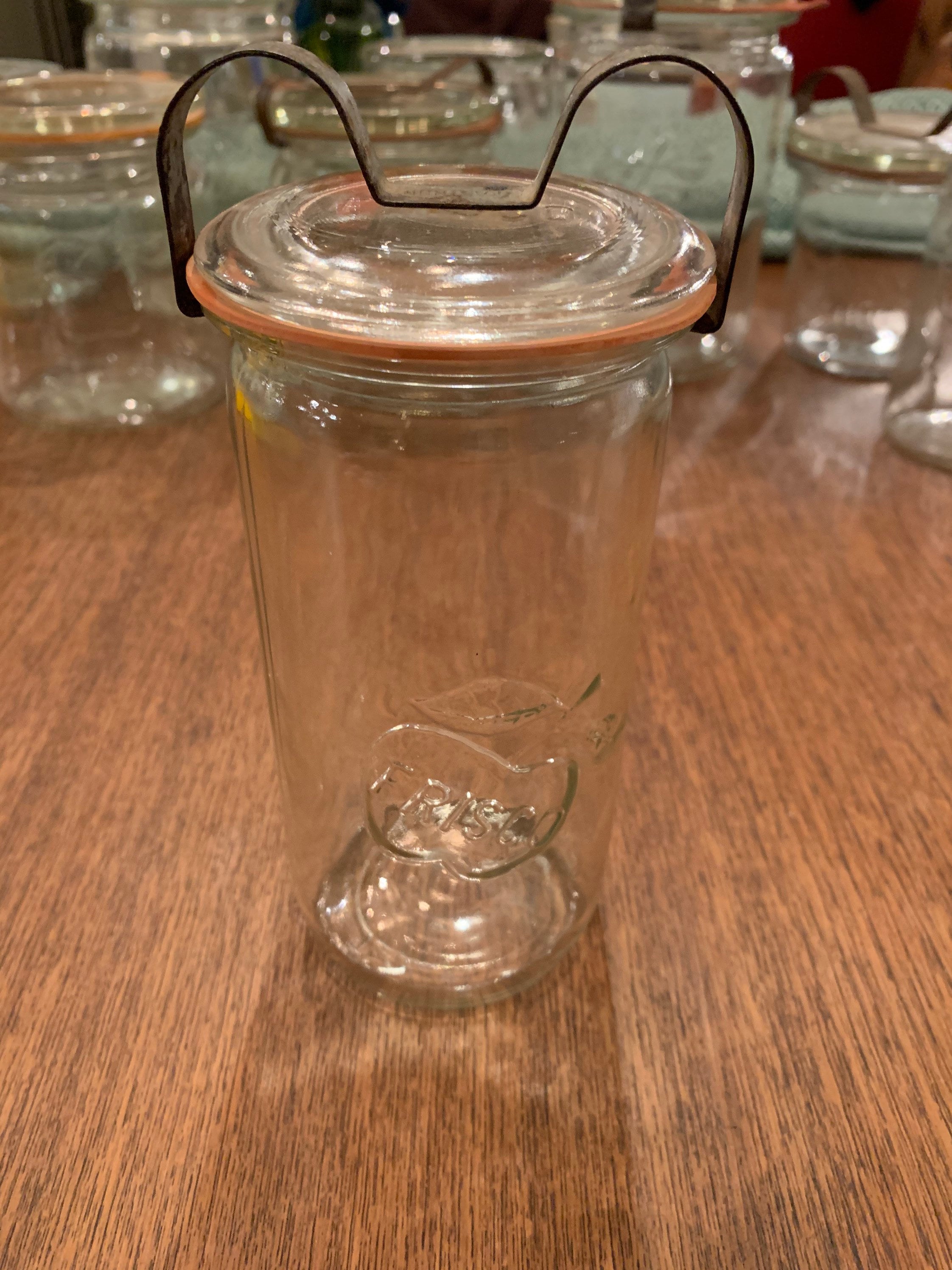 Vintage Danish Storage Jar Made by Kastrup Holmegaard - Kitchen Decor ...