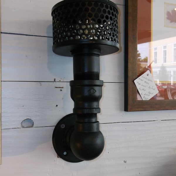 Steampunk Sconce - Etsy