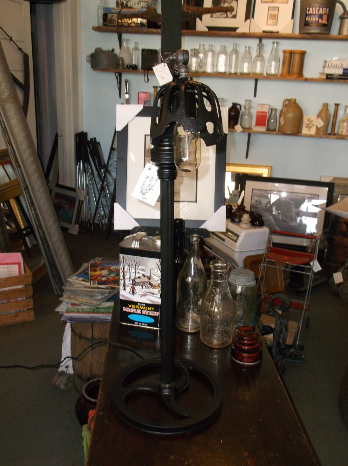 Custom Industrial Table Lamp Lighting Design | Etsy